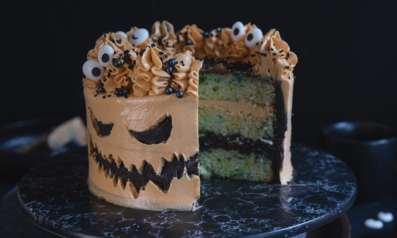 Halloween lagkage opskrift | Dr. Oetker